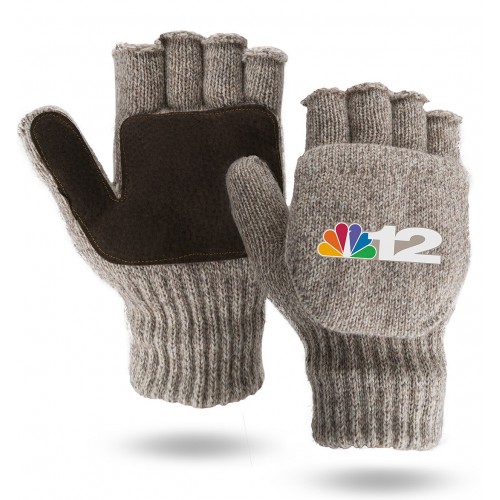 Custom Winter Gloves Imprinted with Logo - Promotional Gloves