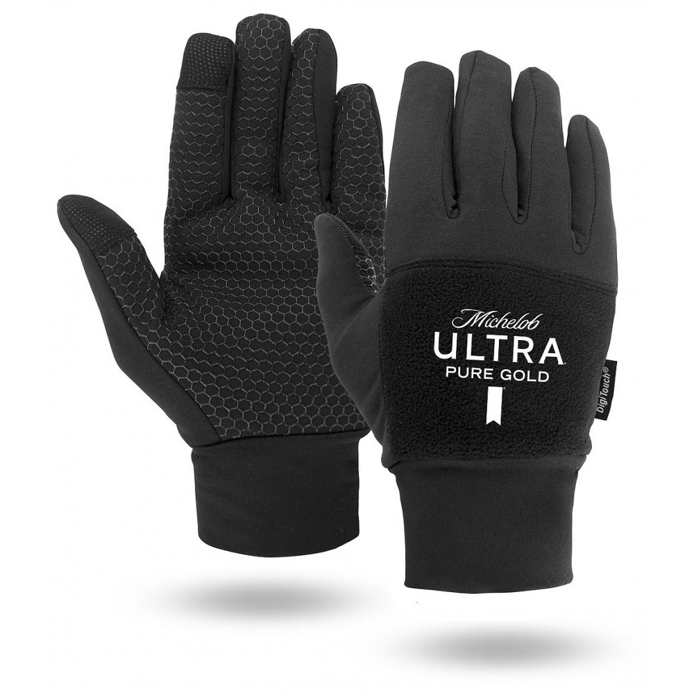 Custom Thinsulate-Lined Water-Resistant Touchscreen Gloves with Grip ...